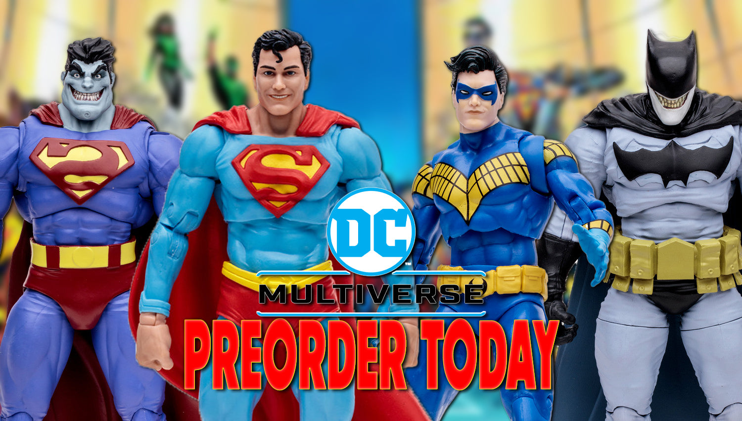 DC MULTIVERSE - DECEMBER PREORDER – Orono Collectibles Den
